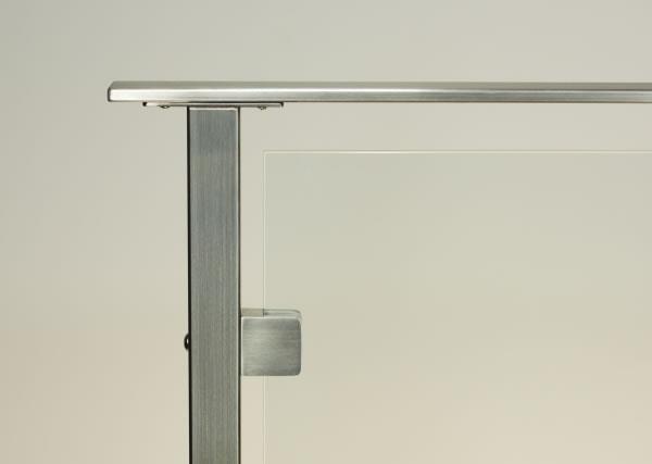 Choosing your Clearview® Top Rail (handrail) Design - AGSstainless.com