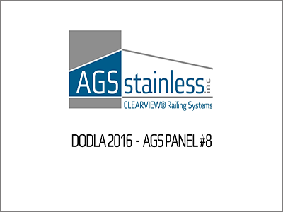 DODLA 2016 - AGS Panel #8 - AGSstainless.com