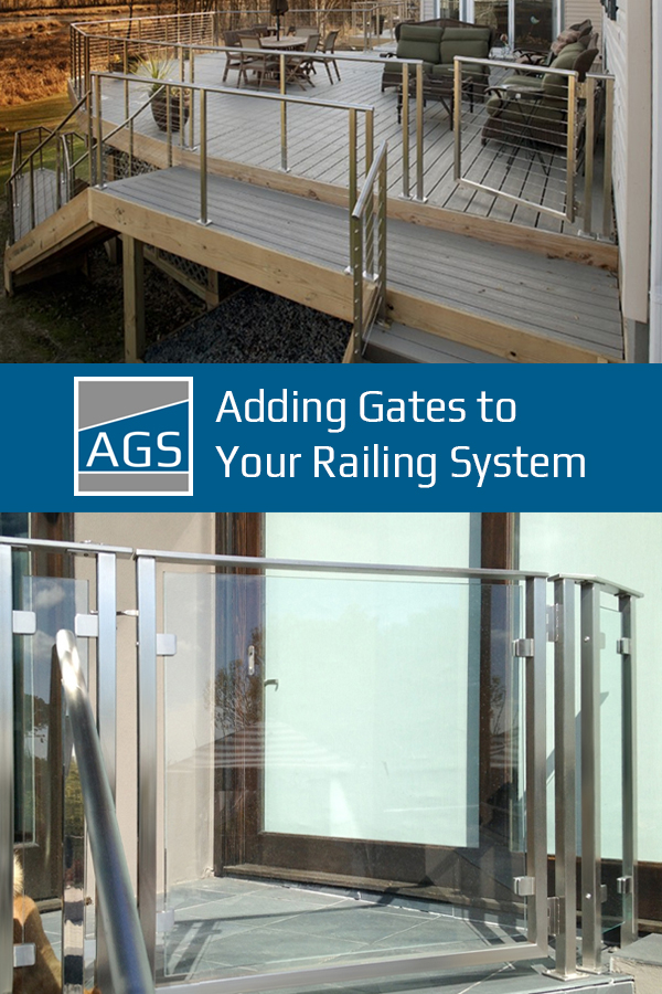 Keeping Dogs Safe by Adding Gates to Your Railing System - AGSstainless.com