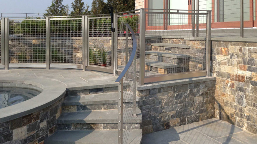 Making a Statement by Blending Two Types of Railing Infill ...