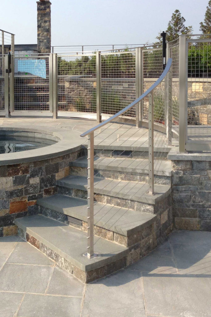 Making a Statement by Blending Two Types of Railing Infill ...