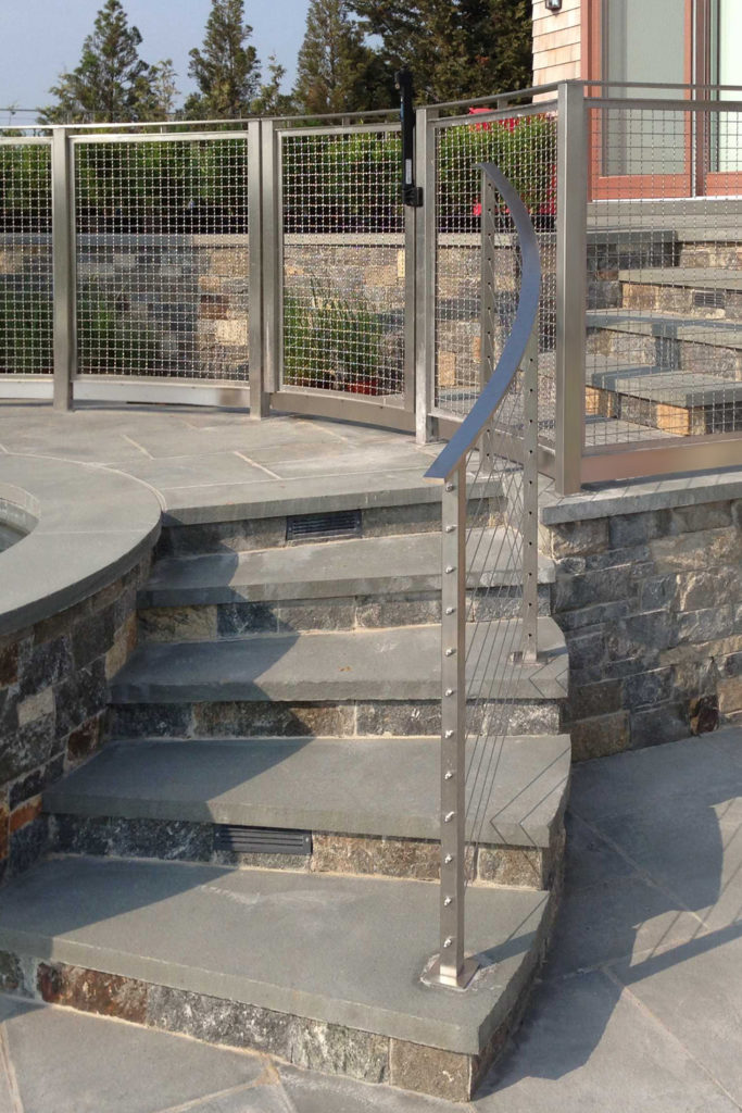 Making a Statement by Blending Two Types of Railing Infill ...