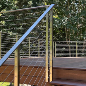 DIY Deck Cable Railing | Homeowner Testimonial - AGSstainless.com