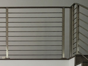 Modern Stair Rod Railing - AGSstainless.com